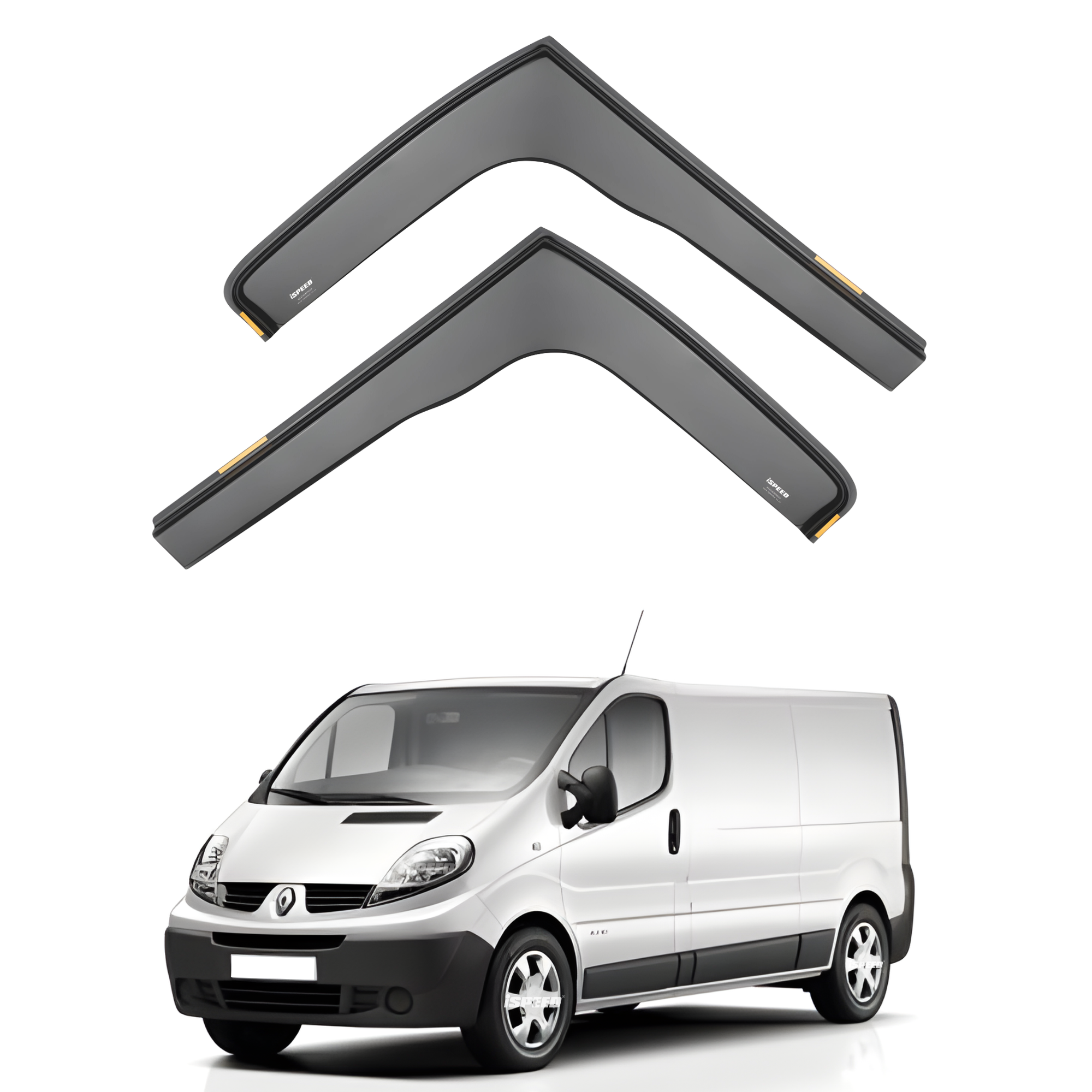 Renault Trafic MK2 2001-2014 Wind Deflectors 2pc Set – ISPEED