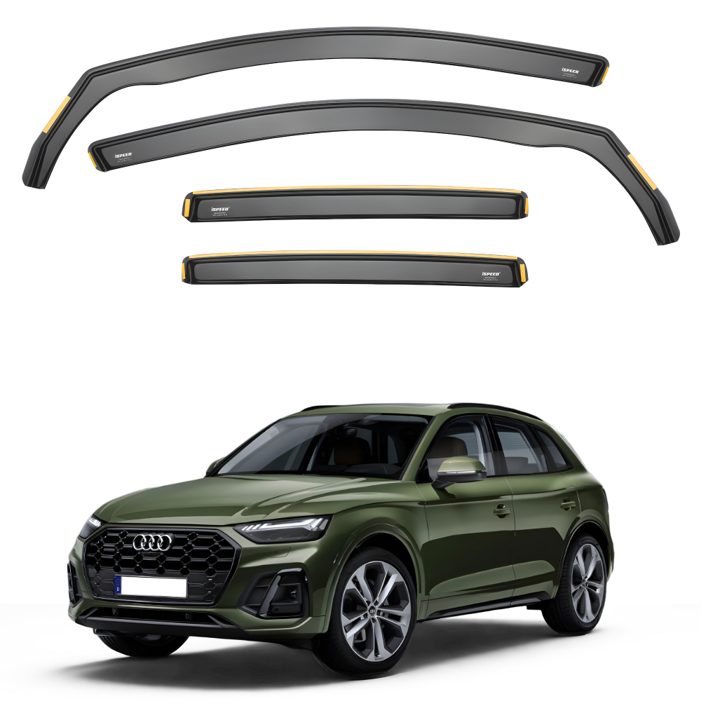 Audi Q5/SQ5 MK2 2017-2024 5-Door SUV Wind Deflectors 4pc Set (Does Not ...