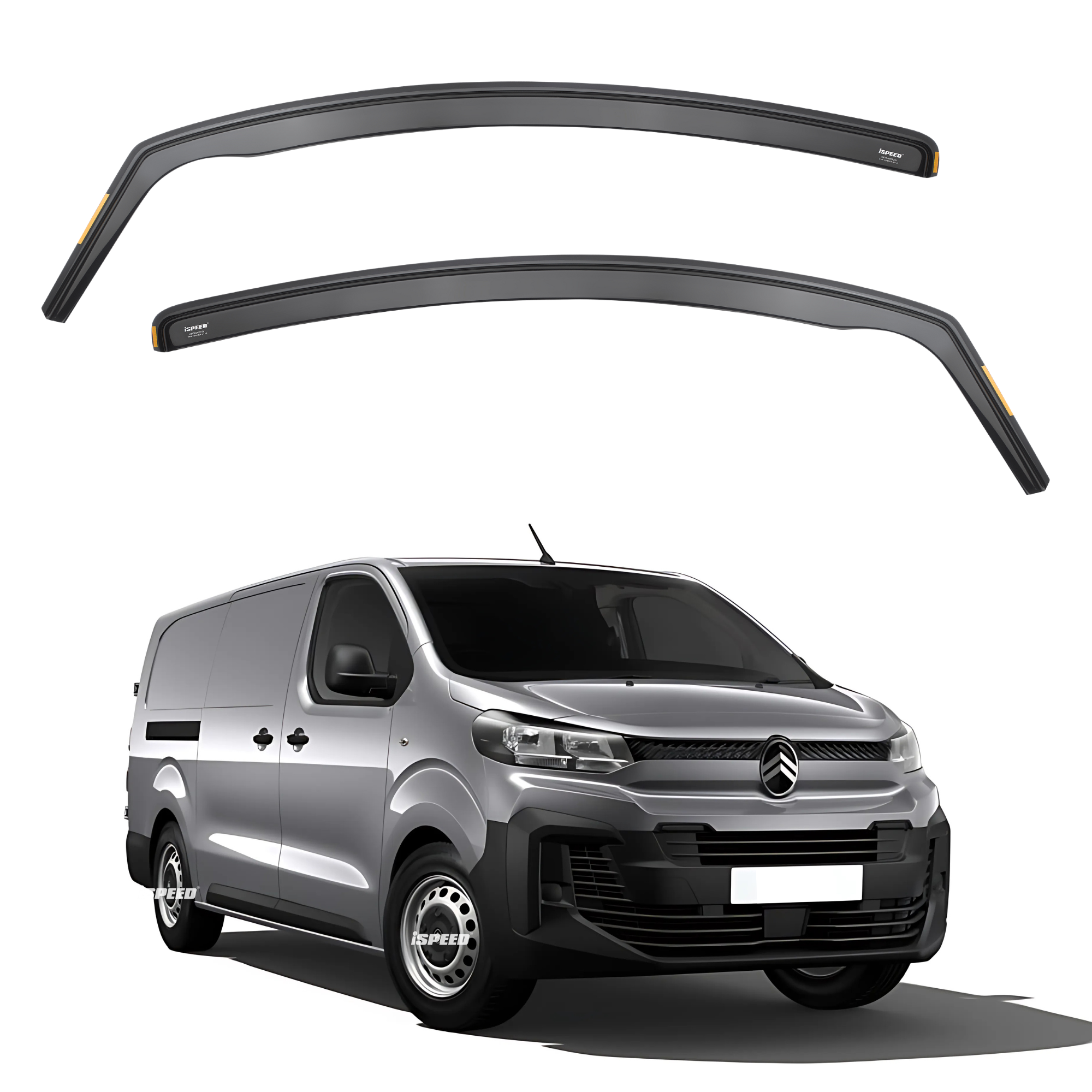 Citroen Dispatch/Jumpy MK3 2016-2024 Wind Deflectors 2pc Set – ISPEED