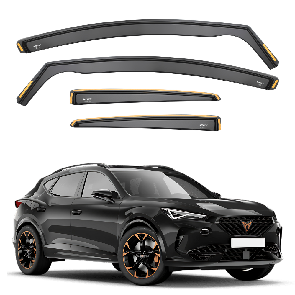 Cupra Formentor 2020-2025 5-Door SUV Wind Deflectors 4pc Set – ISPEED
