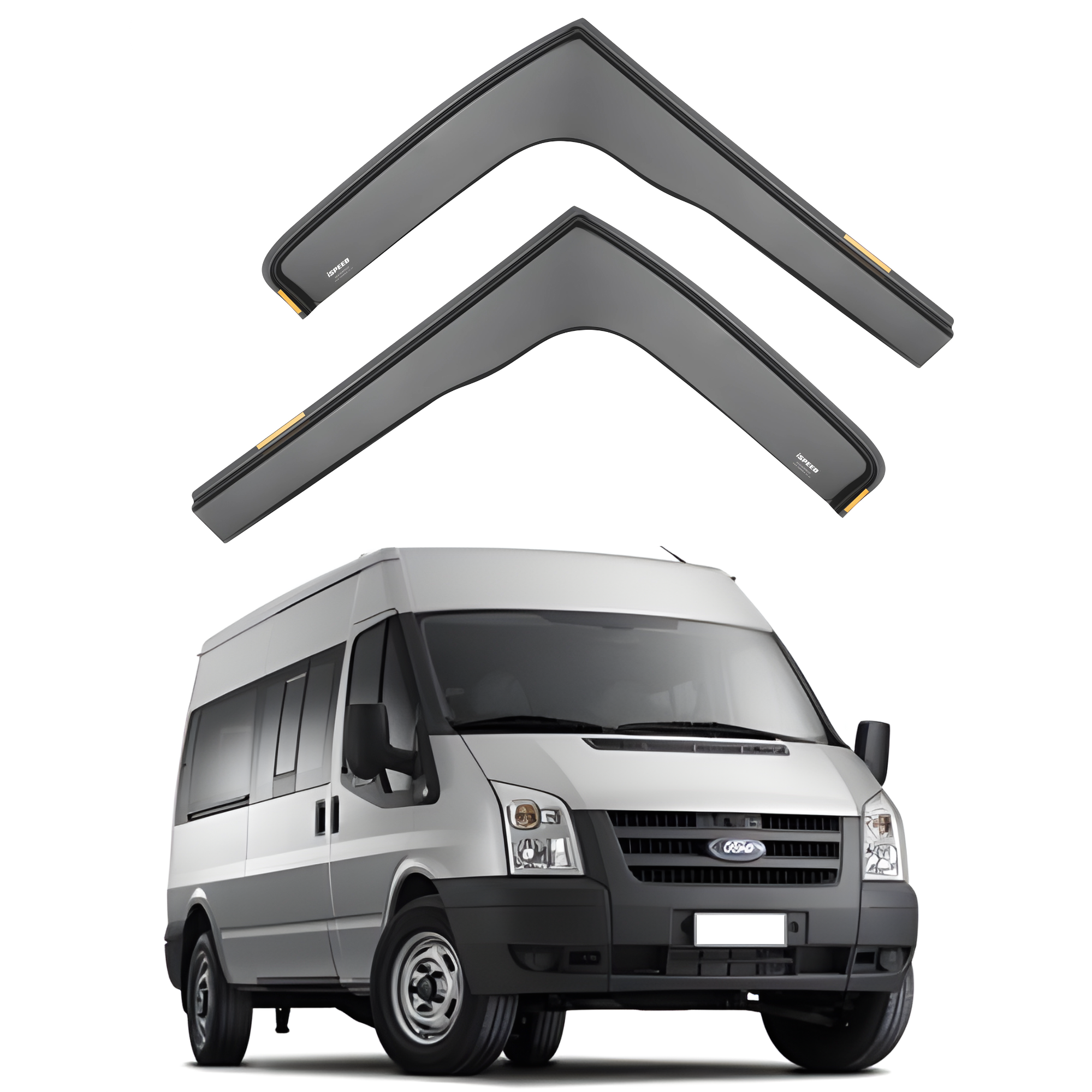 Ford Transit MK7 2006-2014 Wind Deflectors 2pc Set – ISPEED