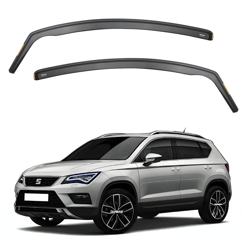 Seat Ateca MK1 2016-2024 Wind Deflectors (Front Windows Only) – ISPEED