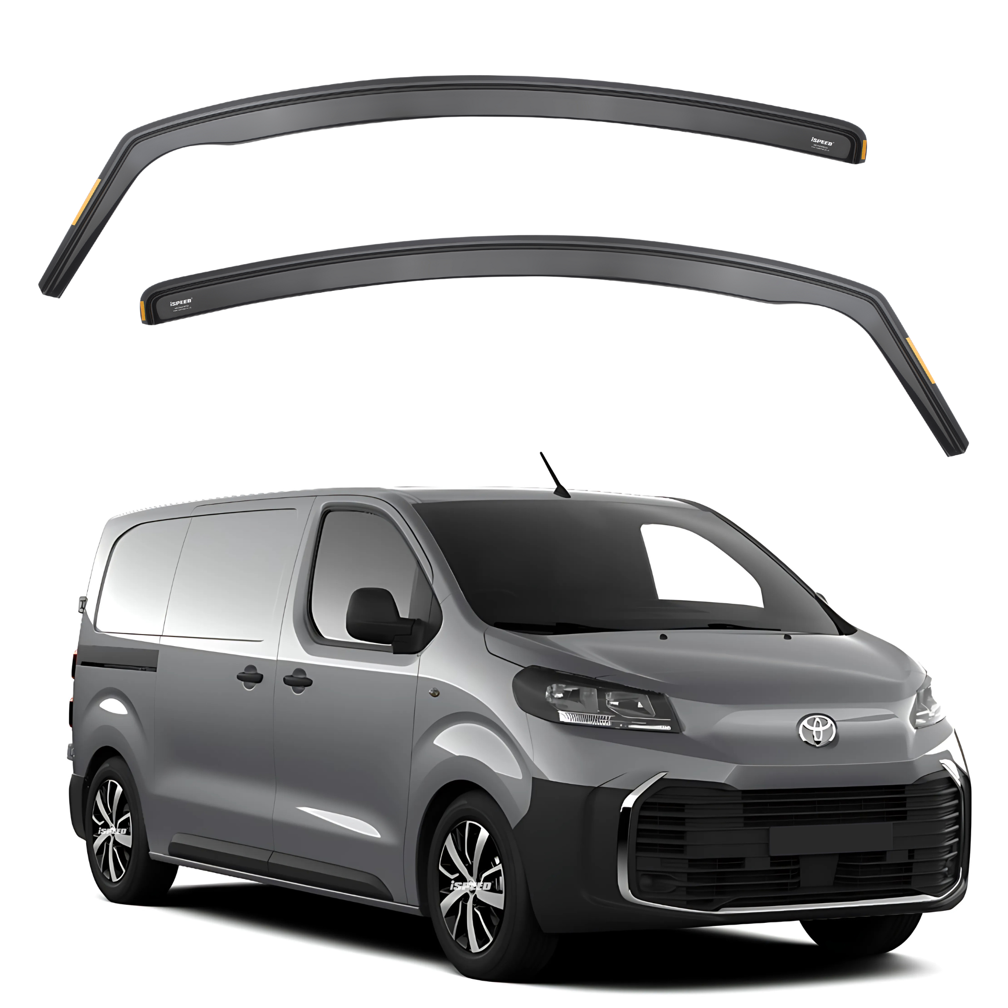 Toyota Proace / Proace Verso MK2 2016-2025 Wind Deflectors 2pc Set – ISPEED
