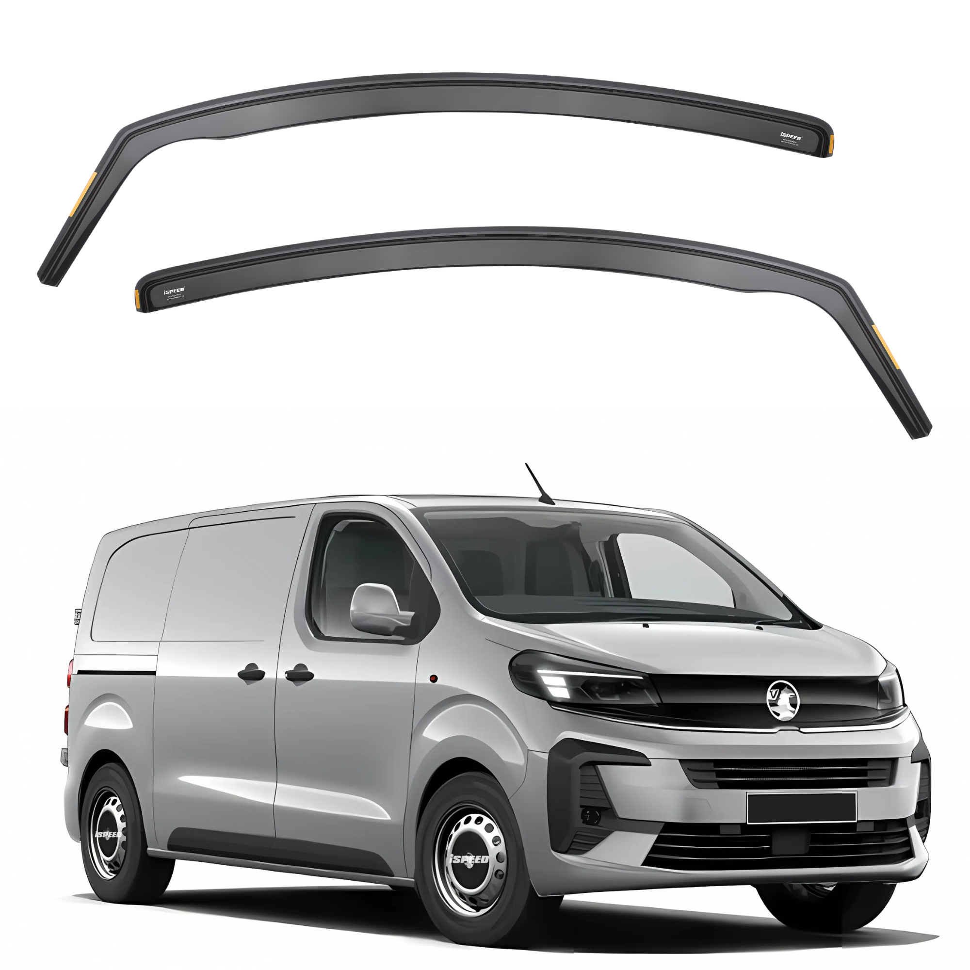 Vauxhall Vivaro / Vivaro Life MK3 2019-2025 Wind Deflectors 2pc Set ...