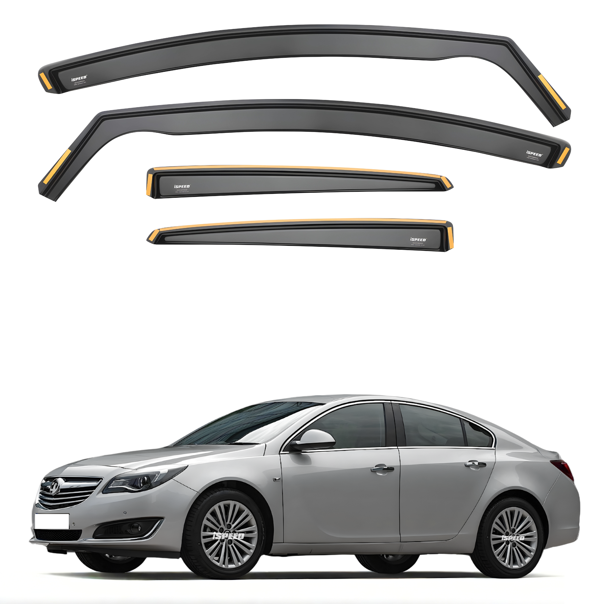 Vauxhall Insignia MK1 2008-2017 Hatchback/Saloon Wind Deflectors 4pc S ...