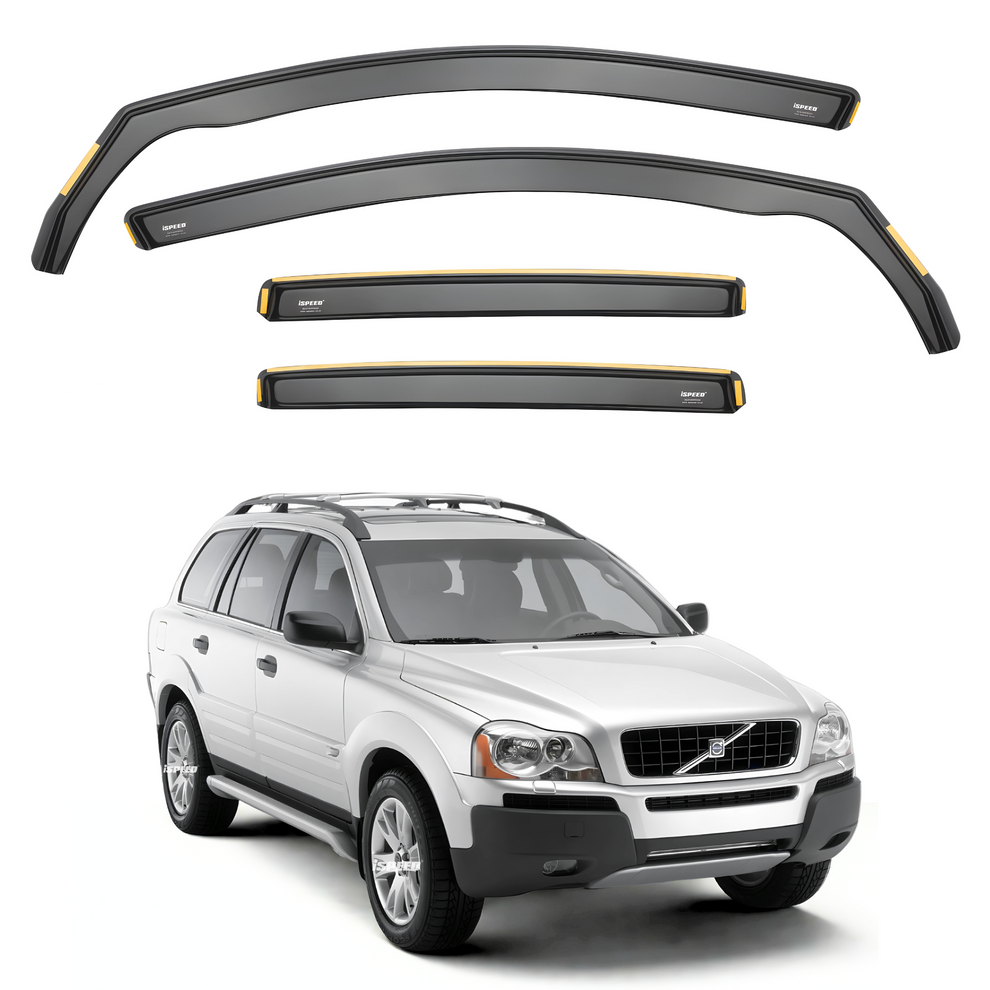 Volvo XC90 MK1 2002-2015 Wind Deflectors 4pc Set – ISPEED