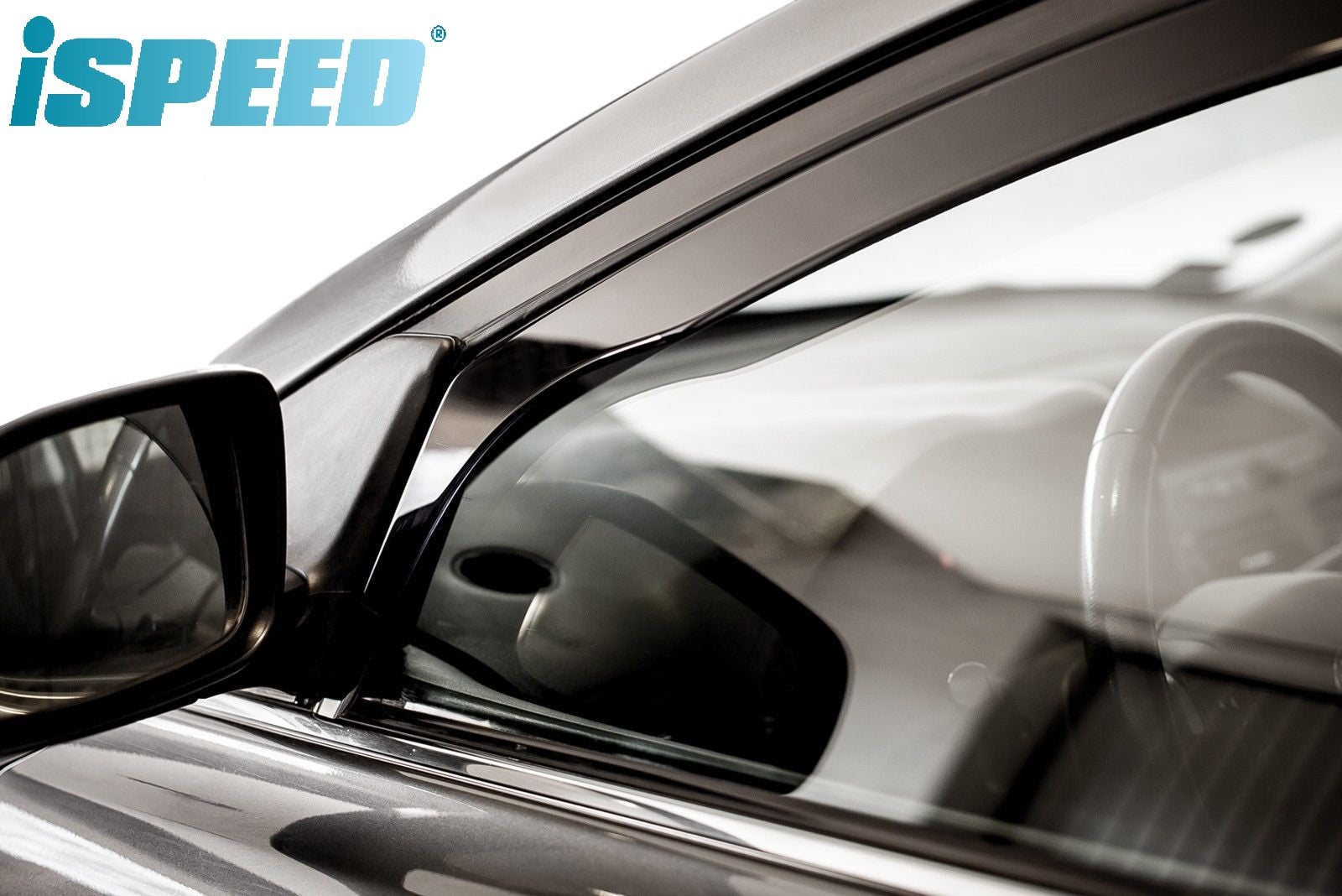 VOLVO XC90 MK2 5-Doors 2015-Onwards 4-Pieces ISPEED Tinted Wind Deflec