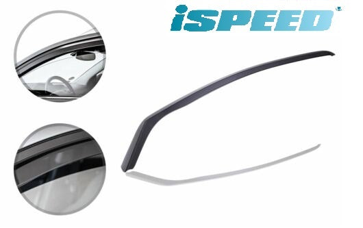 VW TIGUAN MK1 5-Doors 2008-2017 4-Pieces ISPEED Tinted Wind Deflectors ...